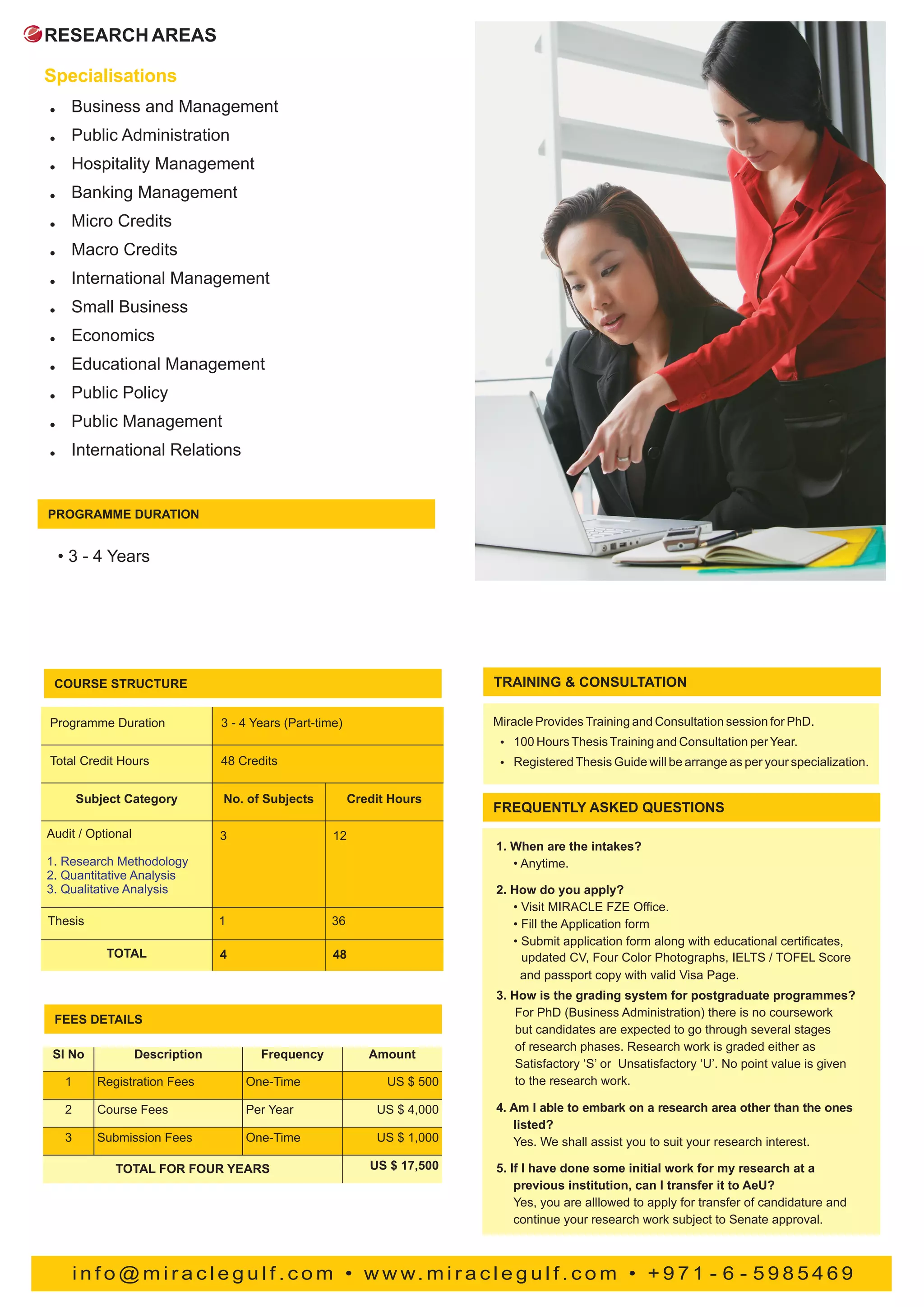 Phd Brochure AeU | PDF