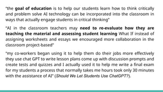 Generative AI: Shaping the Future of Learning | PPTX