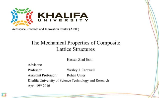 The Mechanical Properties of Composite Lattice Structures | PPT