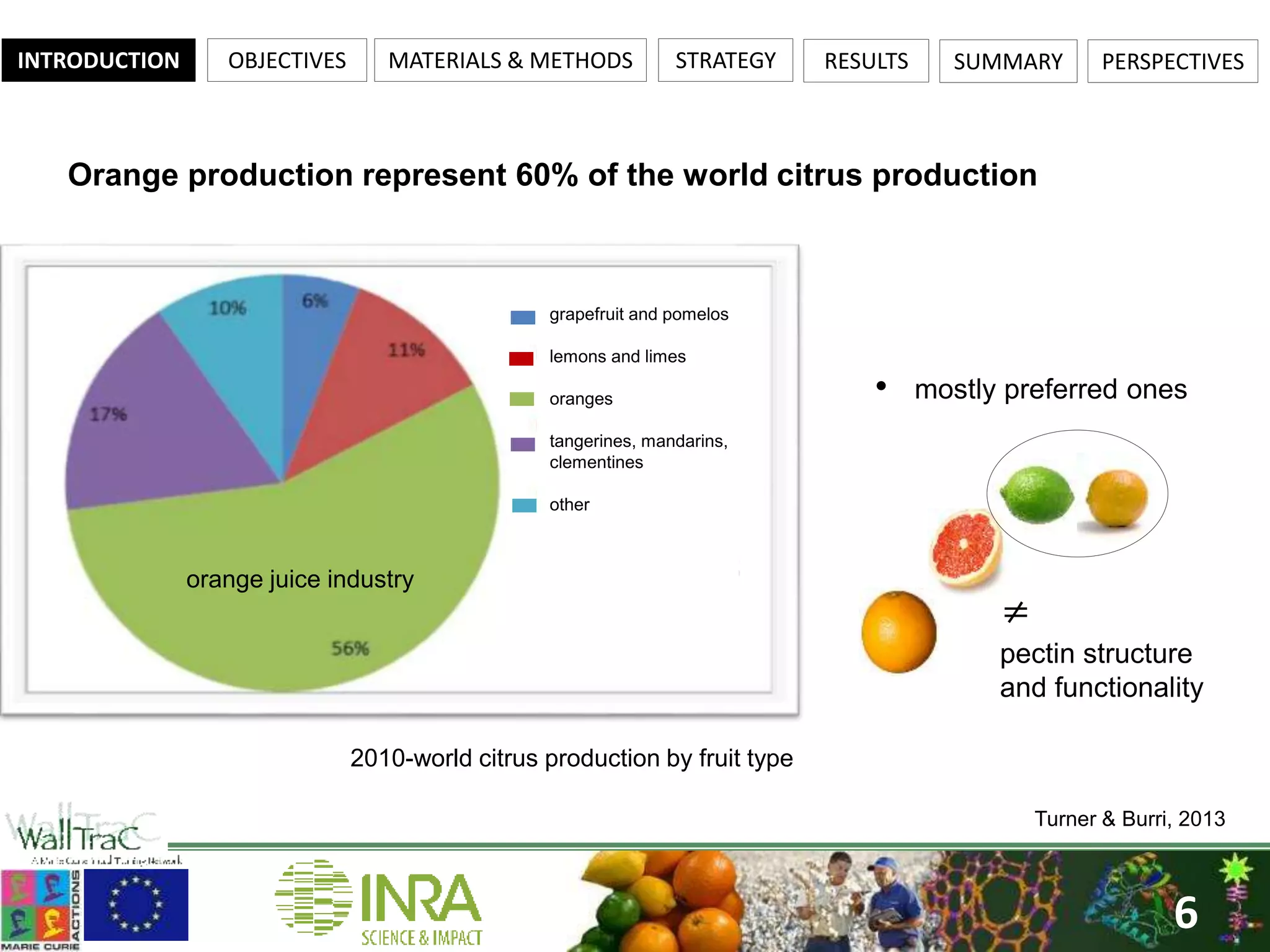 Dr. Merve Kaya- Structure of Citrus Pectine | PPTX