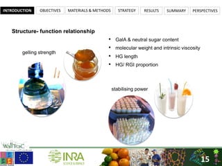 Dr. Merve Kaya- Structure of Citrus Pectine | PPTX