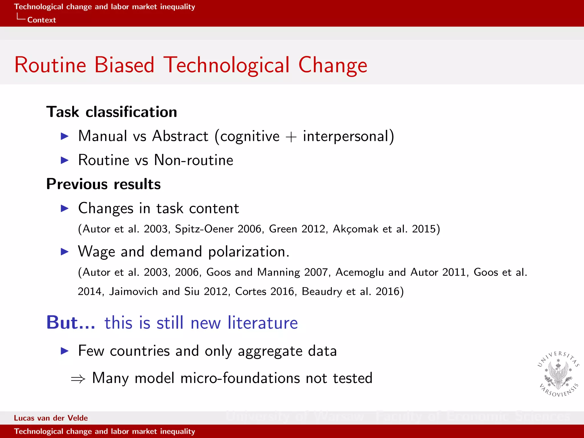 Technological change and labor market inequality | PDF
