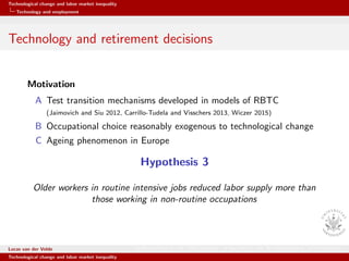 Technological change and labor market inequality | PDF