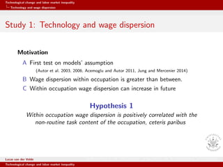 Technological change and labor market inequality | PDF