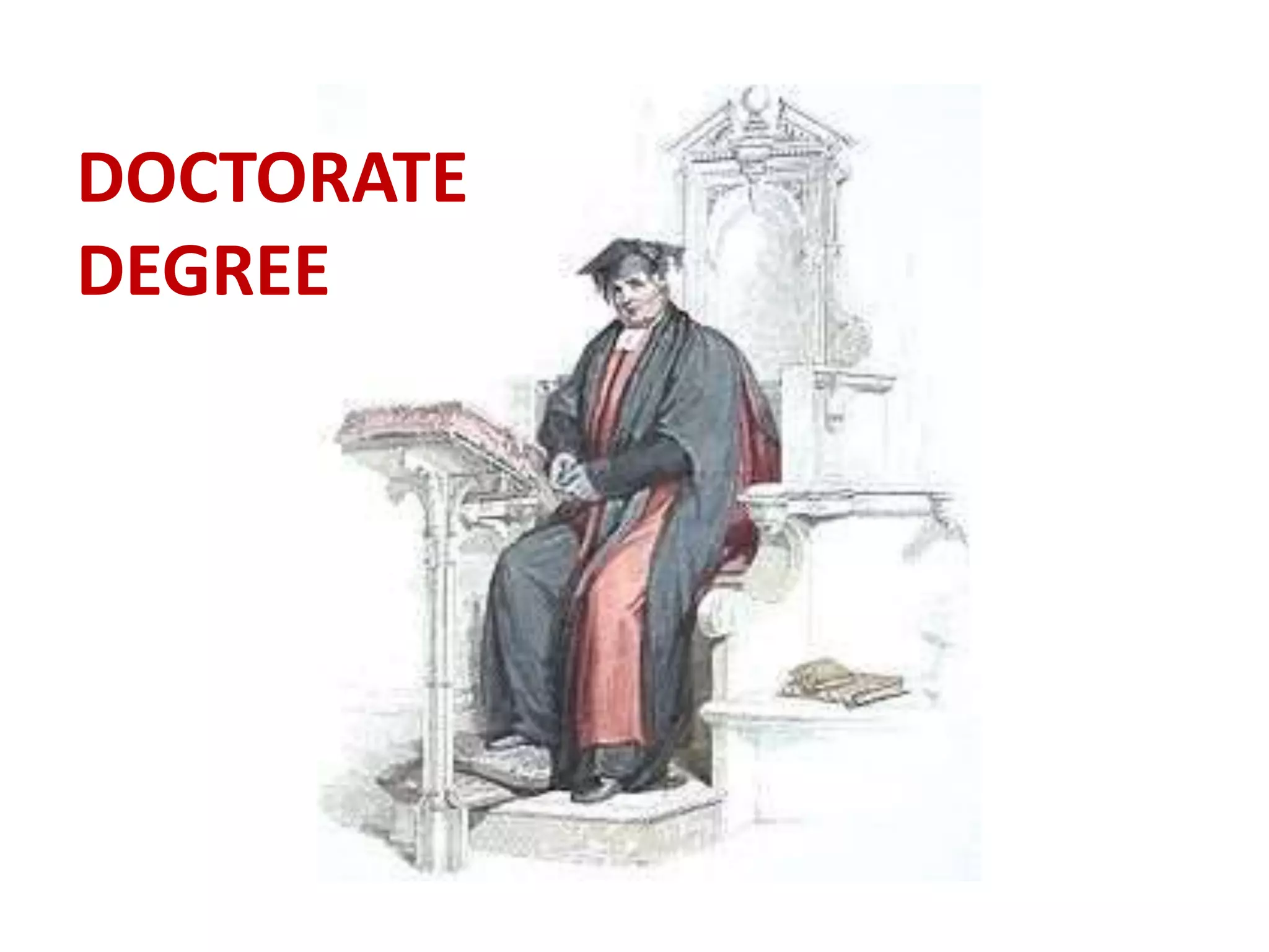 Types of Doctorate Degrees by Prof. Mohamed Labib Salem, March 2011 | PPT