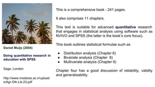 15 free qualitative and quantitative research methods books | PDF