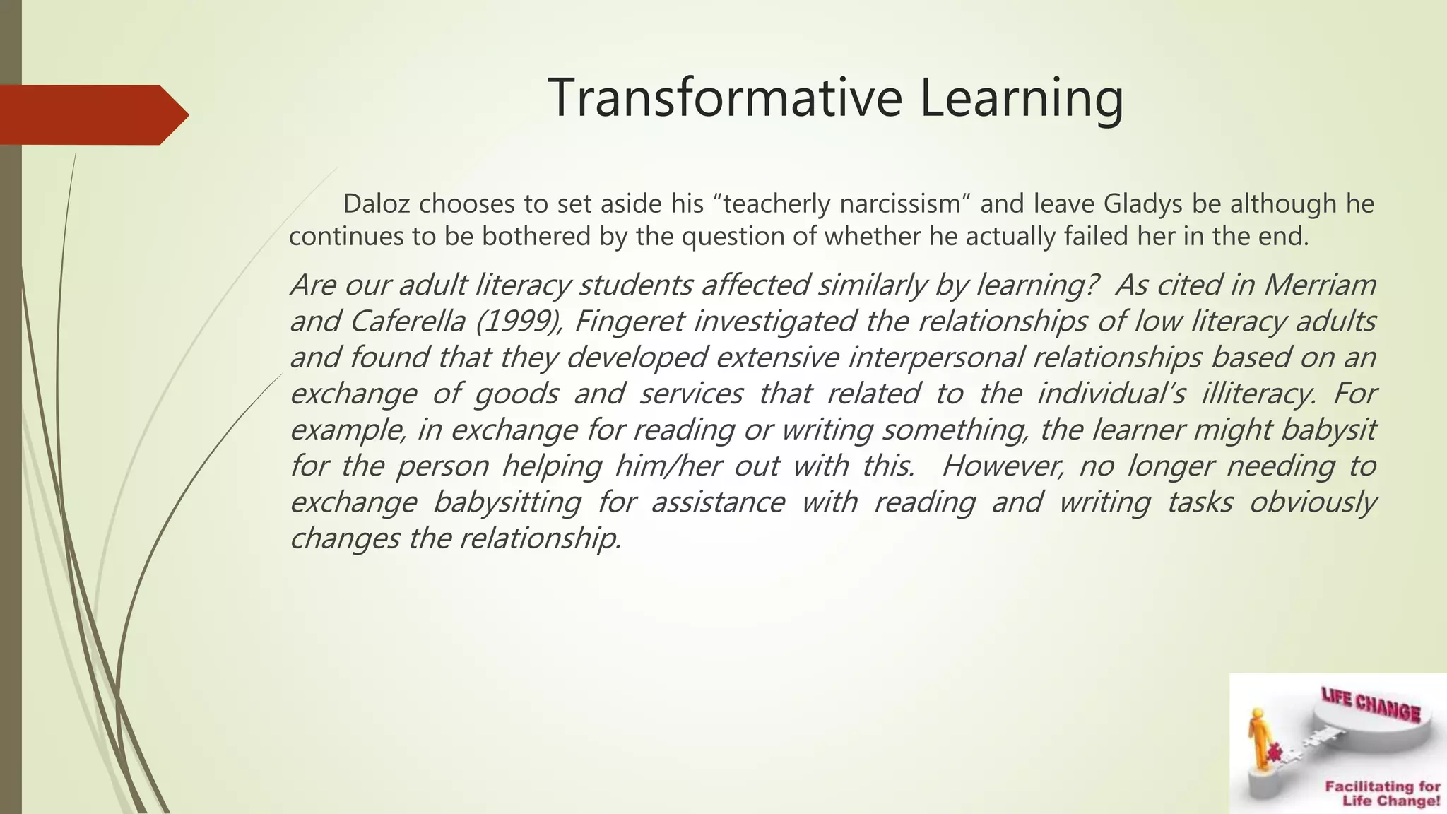 Transformative Learning | PPT