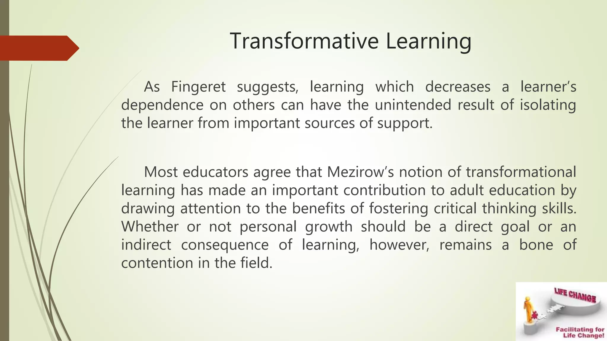 Transformative Learning | PPT
