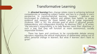 Transformative Learning | PPT