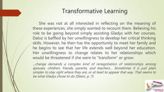 Transformative Learning | PPT