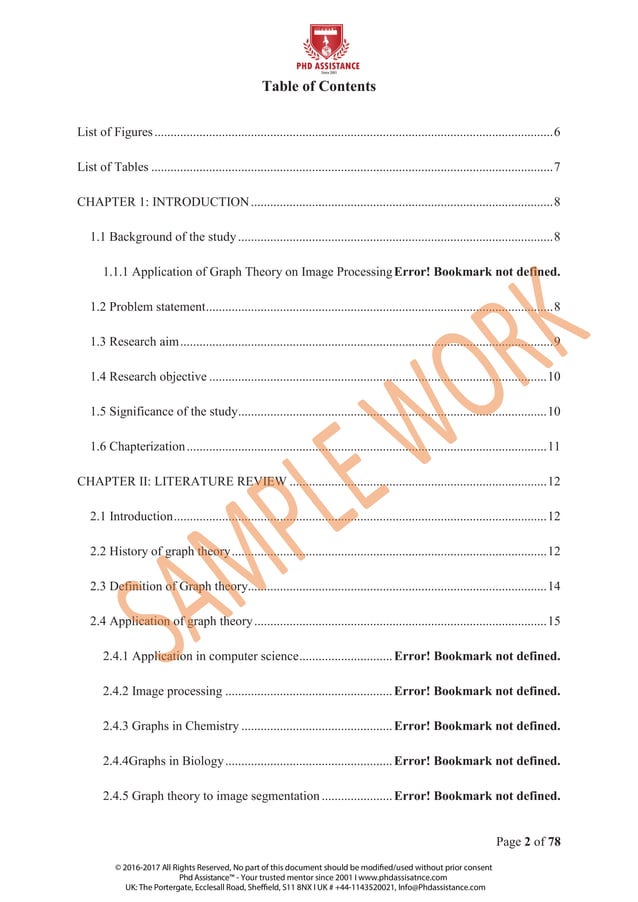PhD engineering thesis sample work | PDF