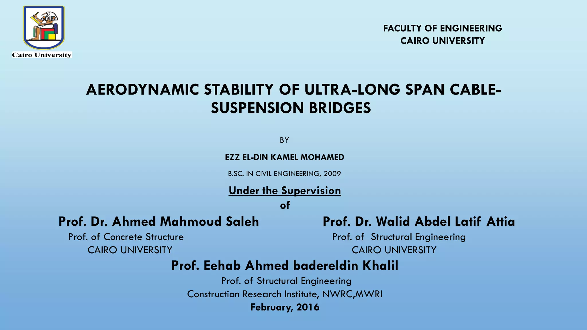 Aerodynamic stability of long span bridges | PDF