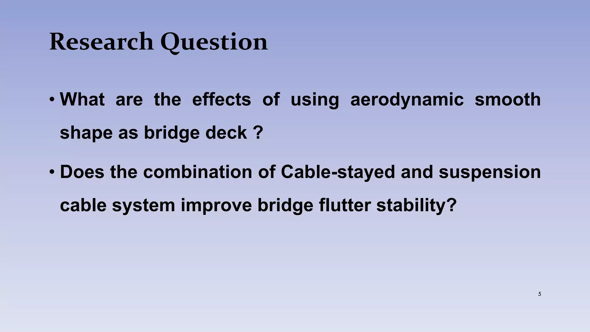 Aerodynamic stability of long span bridges | PDF
