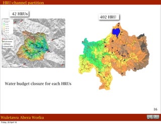 Wuletawu Abera Ph.D. defense | PPT