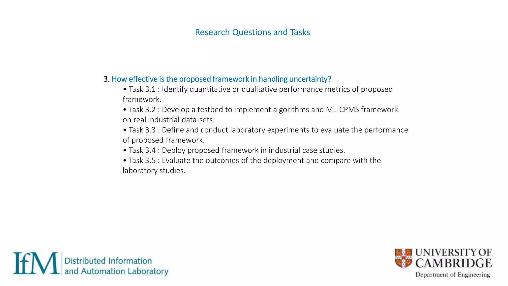First Year Report, PhD presentation | PPTX