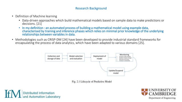 First Year Report, PhD presentation | PPTX