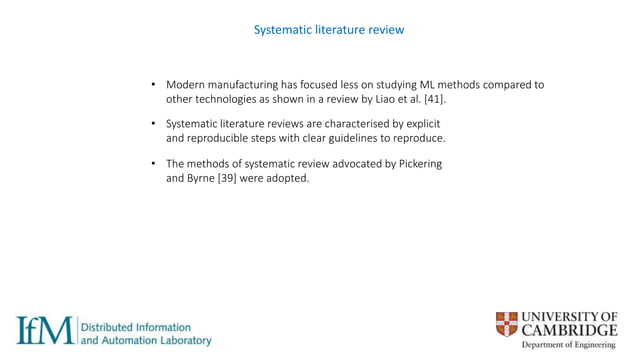 First Year Report, PhD presentation | PPTX