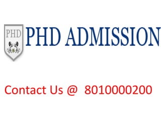Phd in management | PPTX