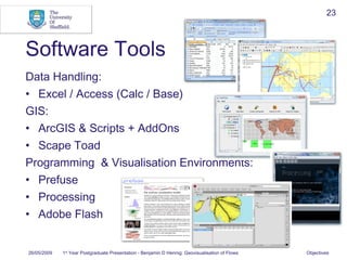 Geovisualisation of flows: New approaches to map an interdependent world | PPT