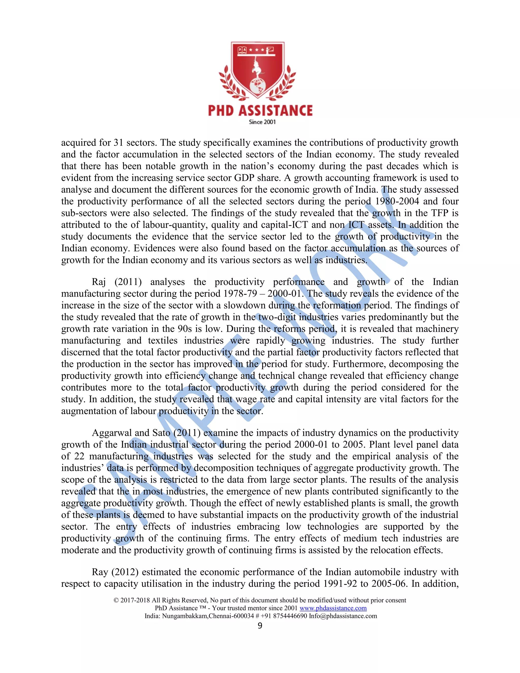 Phd literature review sample pdf | PDF