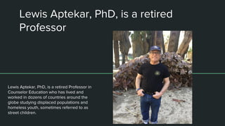 Phd on Homeless Youth: Lewis Aptekar | PDF