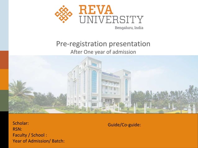 Phd pre registration-template....... MM Bagali...... PhD...... Resesarch....... PhD in ...