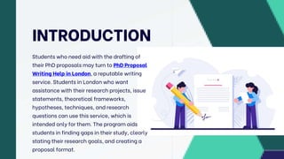 PhD Proposal Writing | PPT
