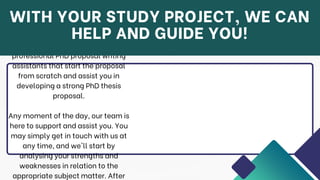 PhD Proposal Writing | PPT