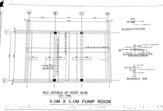 Pump house drawings for construction in water supply projects.pdf