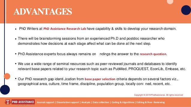 PhD Research Area Identification Help - Phdassistance | PDF