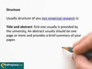 Tips for PhD Research Proposal in Agriculture Writing | PPTX