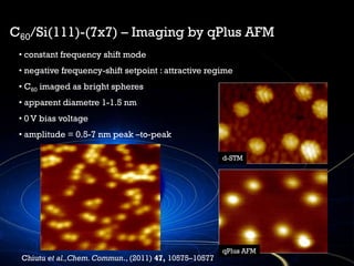 Imaging, spectroscopy and manipulation of C60 molecule on semiconductor ...