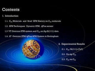 Imaging, spectroscopy and manipulation of C60 molecule on semiconductor ...