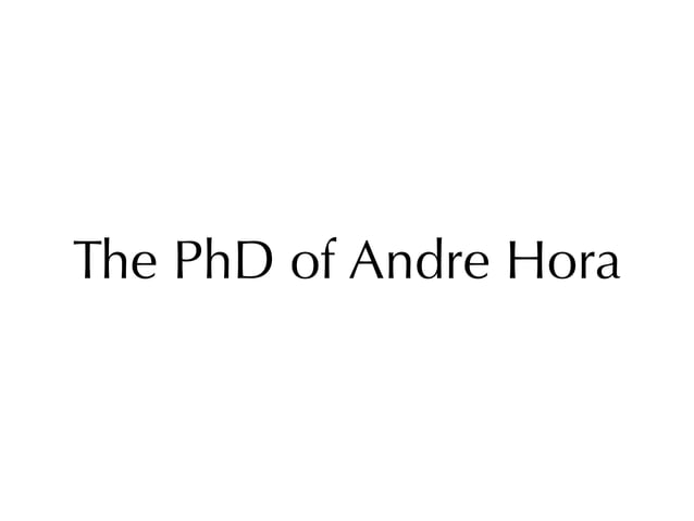 PhD Roadmap | PPT