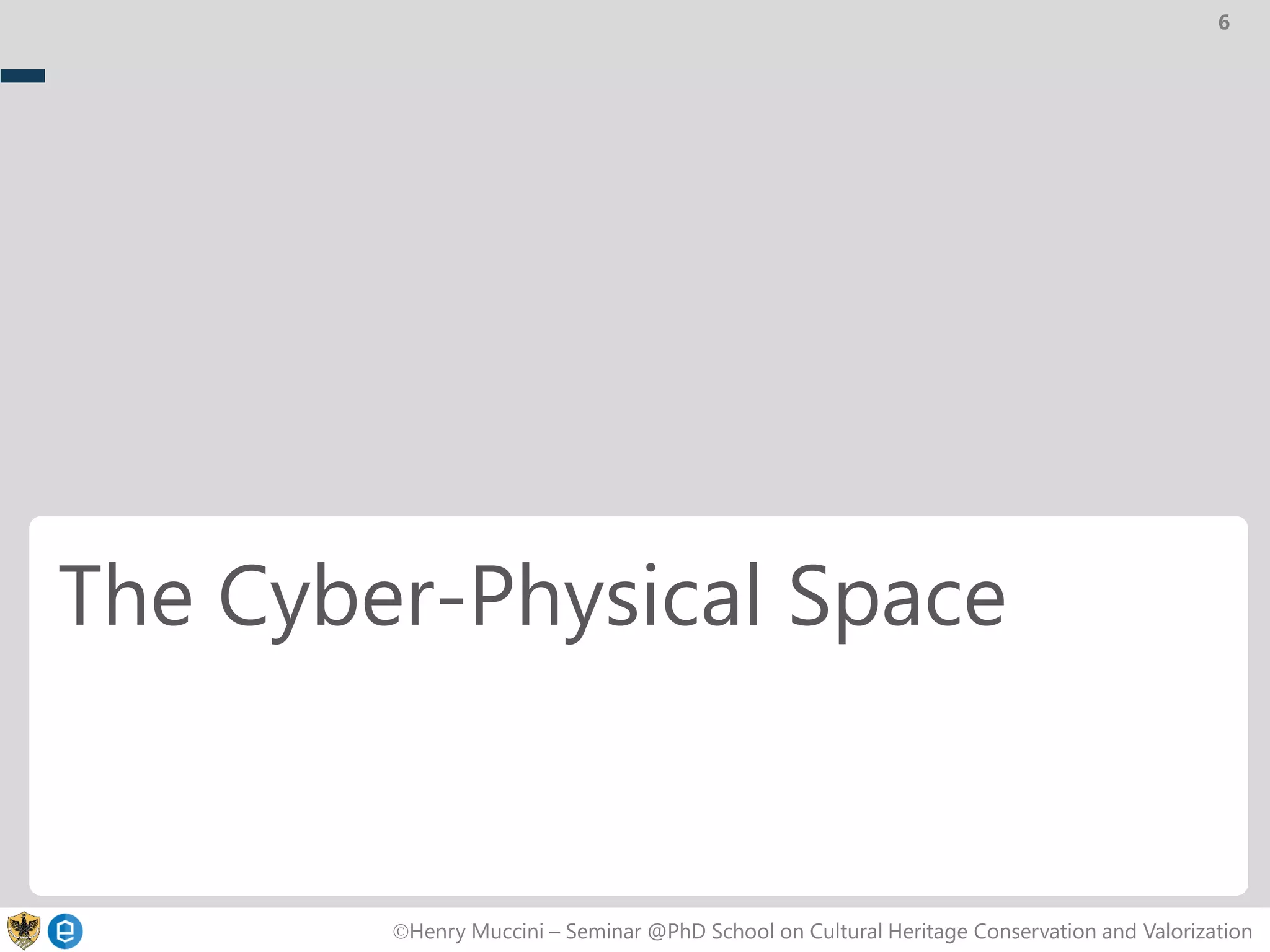 How cultural heritage, cyber-physical spaces, and software engineering ...