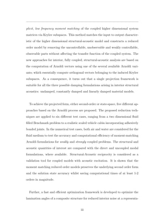 Krylov Subspace based Direct Projection Techninques for low frequency fully coupled structural ...