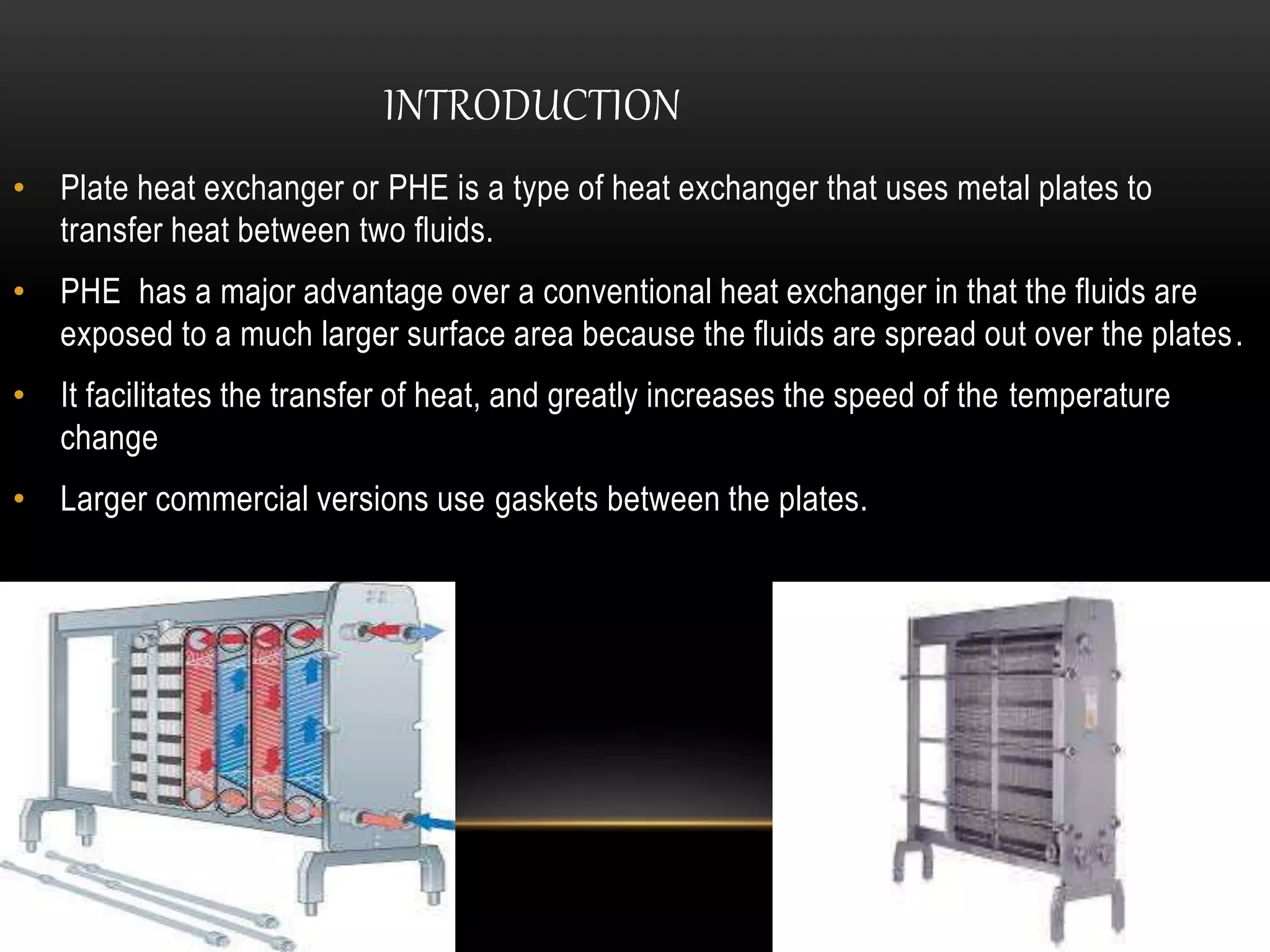 PHE (Plate Heat Exchanger) | PPTX