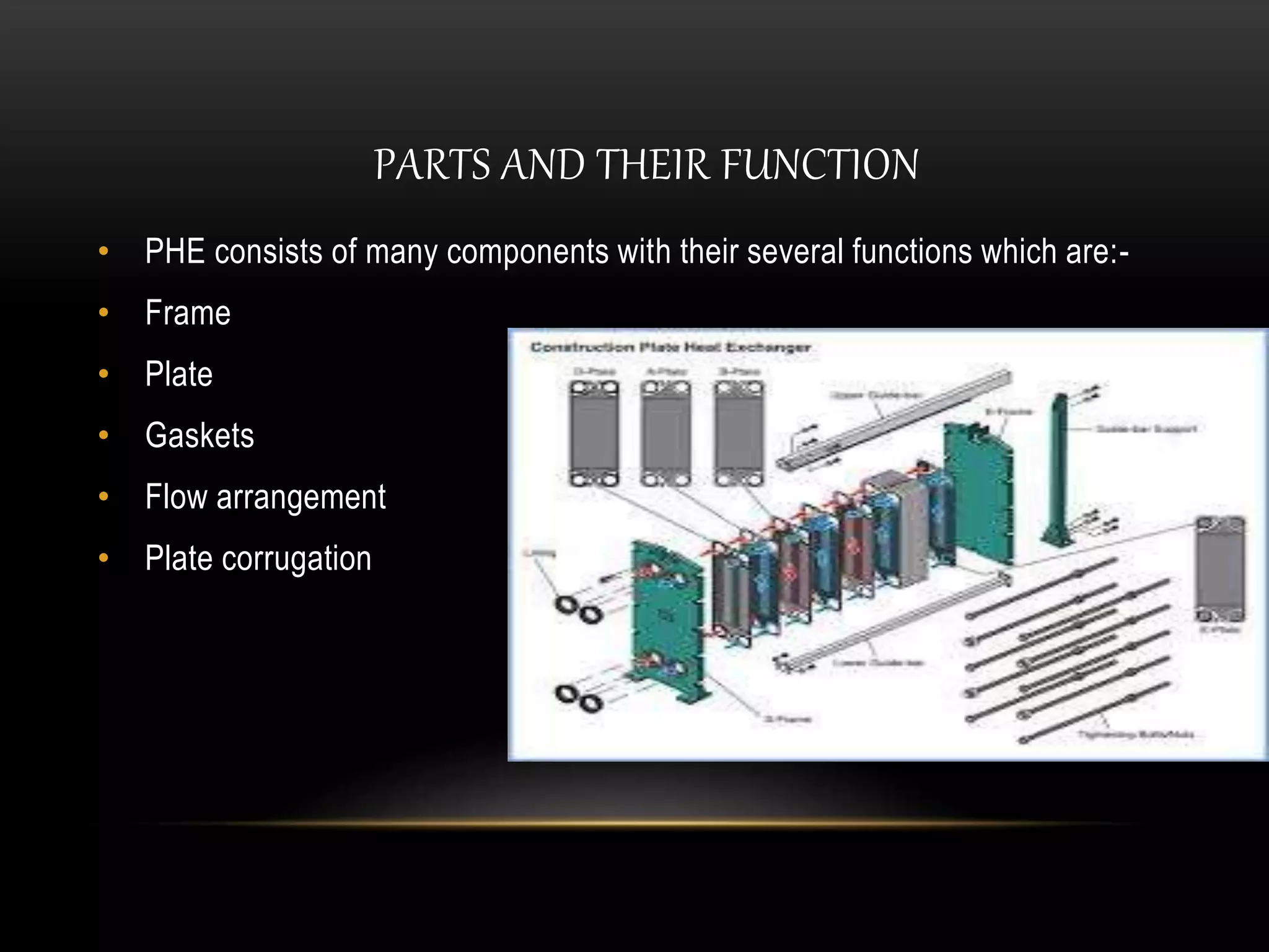 PHE (Plate Heat Exchanger) | PPTX