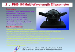 PHE Ellipsometer | PPT