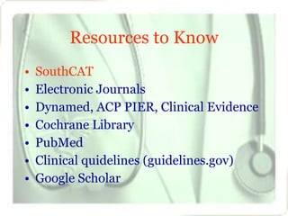 Using the Biomedical Library & Its Resources: Public Health ...