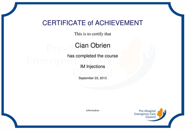 Phecc im cert | PPT
