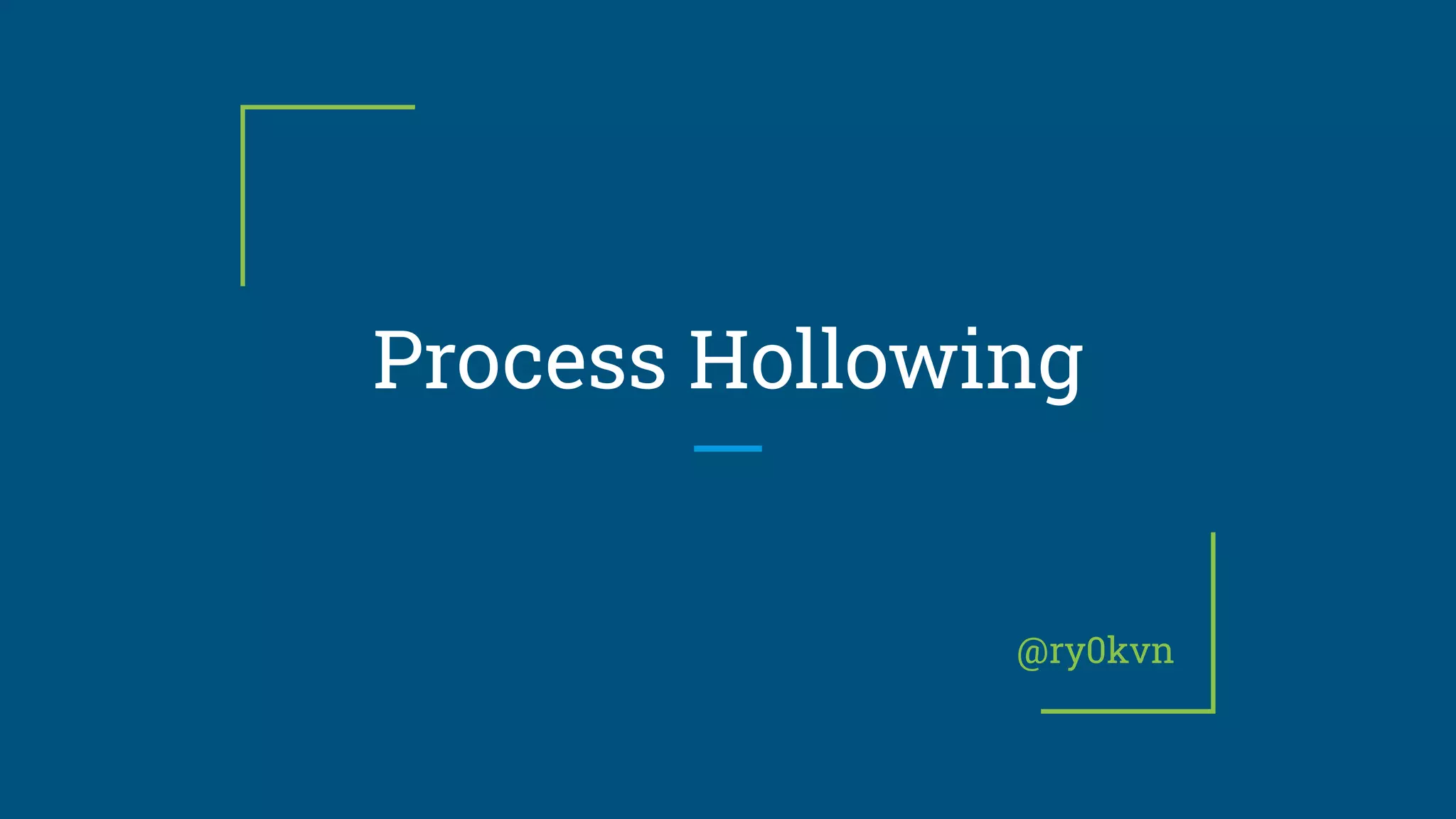Process hollowing | PDF | Computing | Technology & Computing