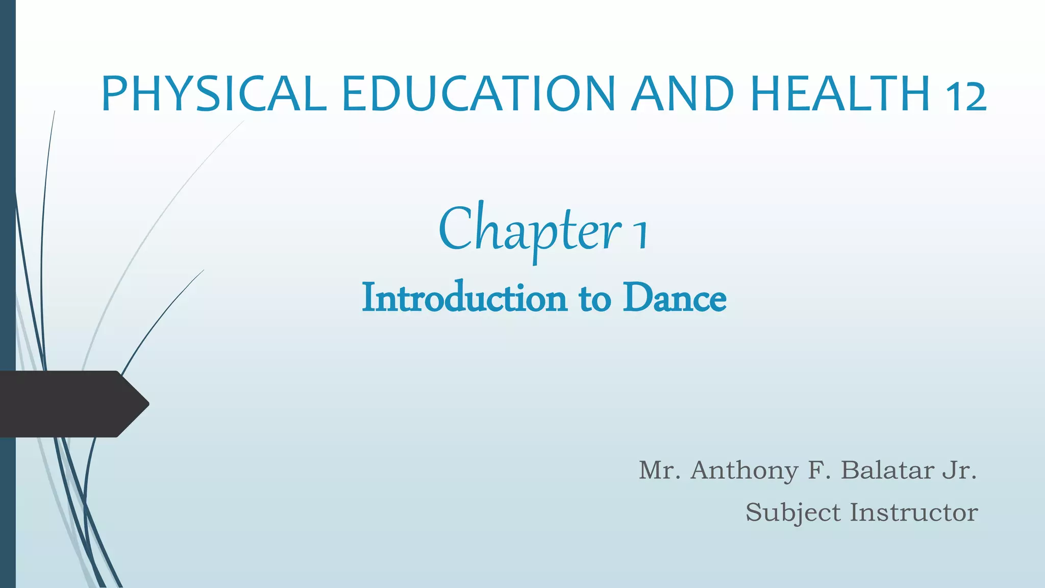Phed 12 chapter 1 pe and health | PPTX