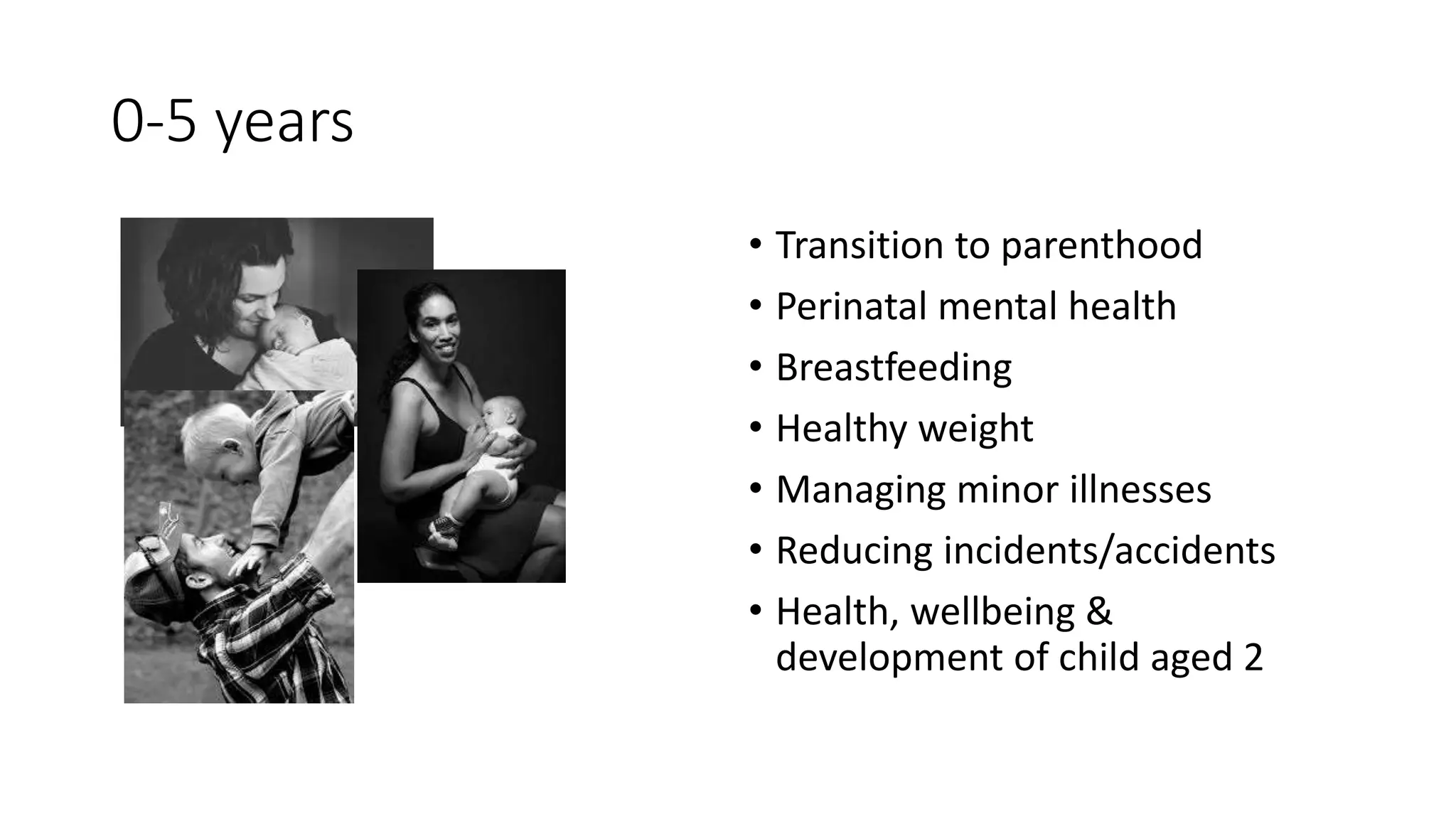 PHE healthy child programme intro for 3rd sector | PPTX