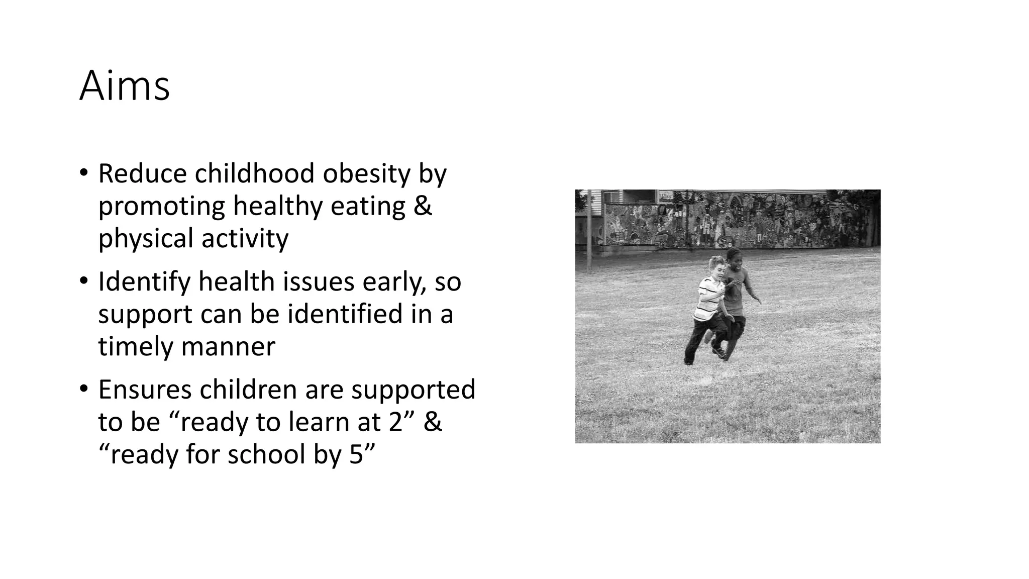 PHE healthy child programme intro for 3rd sector | PPTX
