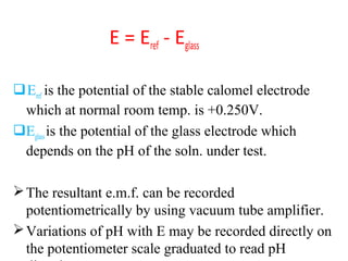 Ph electrodes | PPT