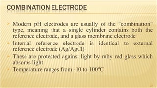 pH electrodes | PPT