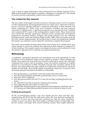 ICT in Arts Education | PDF