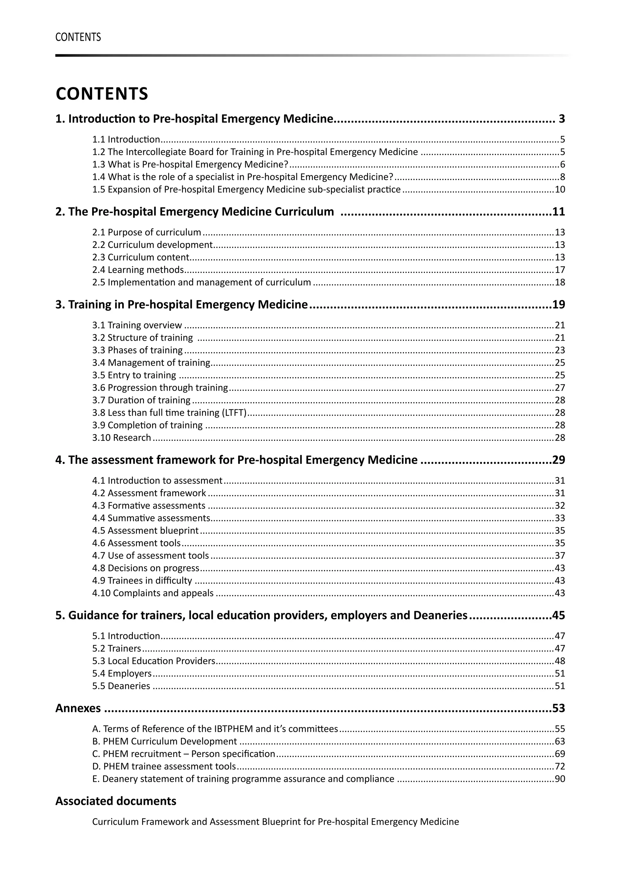 PHEM - Pre Hospital Emergency Medicine Guidelines for Trainers | PDF