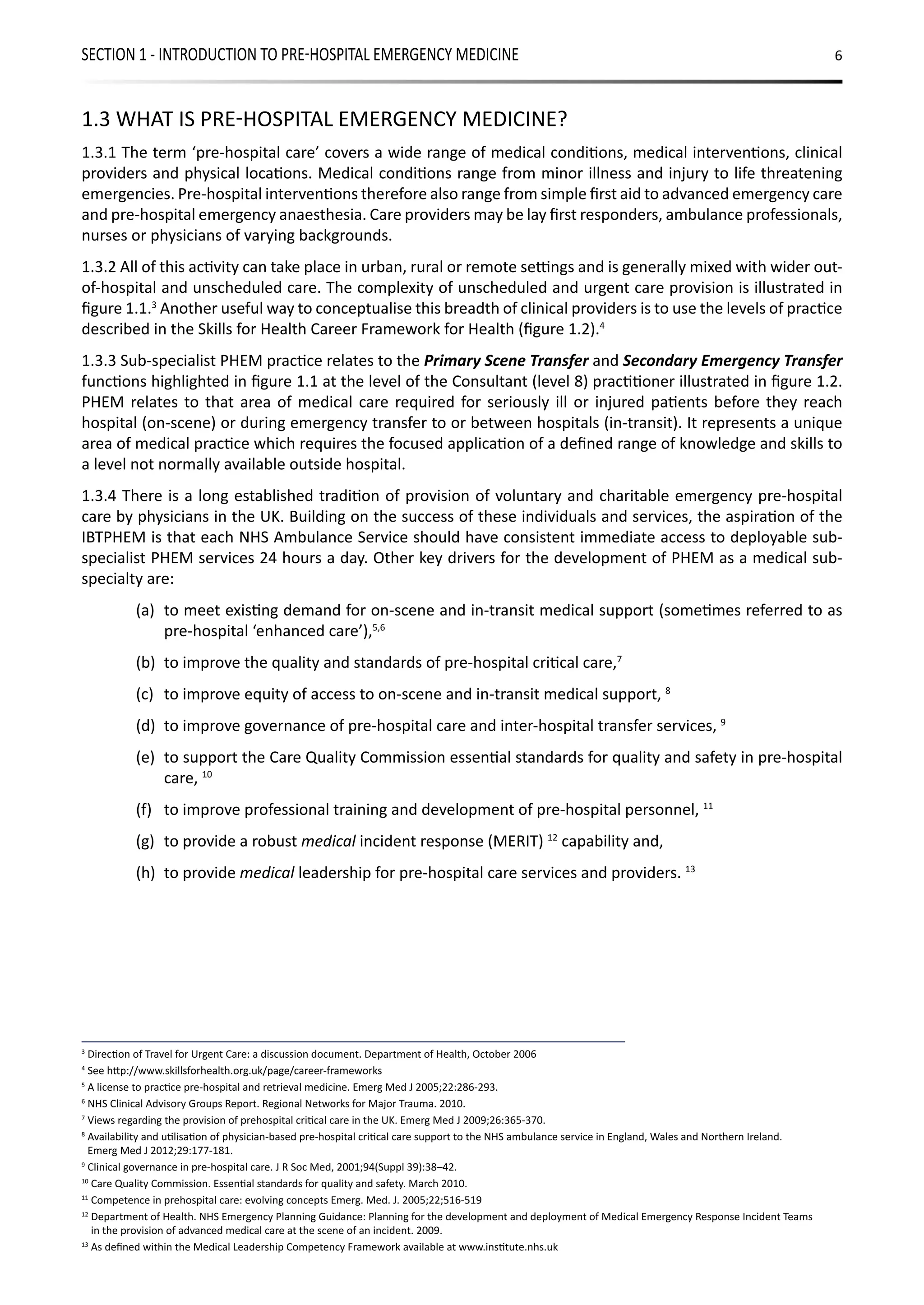 PHEM - Pre Hospital Emergency Medicine Guidelines for Trainers | PDF